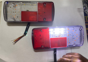 Auto MT 1PAIR APE LED Tail Lamp Assembly Mahindra Tata Brake Light ...