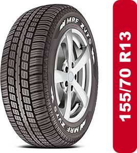 MRF ZVTS X1 155/70 R13 75T ( SET OF 2) TUBELESS ( NEW MODEL) 4 Wheeler ...