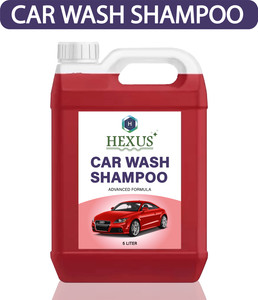 HEXUS Car Wash Liquid Shampoo, high Foaming Car Washer Liquid, Best ...