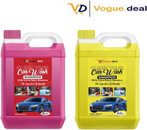 VOGUE DEAL High Foam Car Shampoo Lemon Car Washing Liquid Price in ...