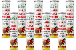 EaTab Apple Cider Vinegar In 225 Effervescent Tablets With Vitamin B12 ...
