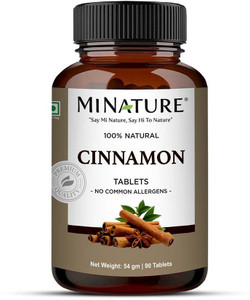 mi nature Cinnamon Tablets - 90 Tablets | Natural Antioxidant and Blood ...