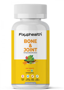 FIXUPHEALTH Calcium 1000mg Bone Joint Moringa Boswellia Extract Knee ...