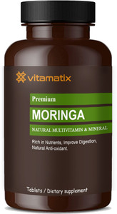 Vitamatix Moringa Tablets Natural Moringa Tablets (S119) Price in India ...