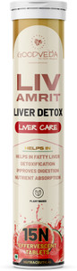 GOODVEDA Liv Amrit Effervescent Tablets – 9-in-1 Liver Detox & Support ...