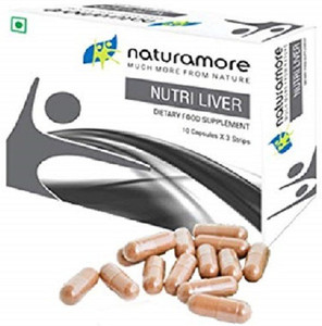 Naturamore Nutri Ayurvedic Extracts Natural Liver 30 Capsules Price in ...