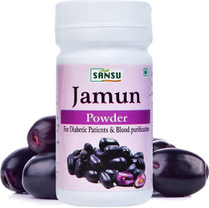 Sansu Jamun Seed Powder for Diabetes Price in India - Buy Sansu Jamun ...
