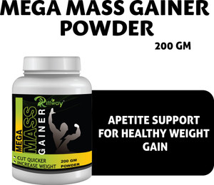 Riffway Mega Mass_ Weight Gain Powder Protein Supplement High Calorie ...