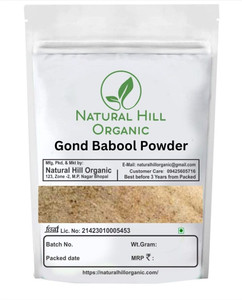 NATURAL HILL ORGANIC Babul Gond Gum Powder 100Gram | With 100Grams ...
