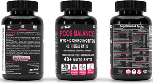 NutriJa PCOS Balance Supplement 40+ Ingredients Fortified with PCOS ...