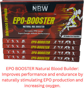 NBW Natural Blood Builder EPO BOOSTER | Boosts RBCs, Performance ...