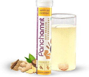 Panchamrit Gut Health Effervescent 20 Tablets | Improves Digestion ...