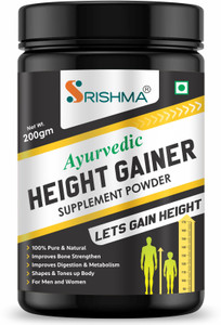 Srishma Lets Gain Height Gainer Powder Helps in Height Growth For Men ...