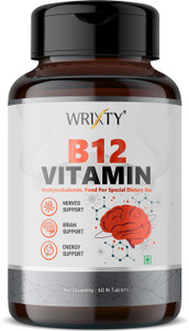 Wrixty Vitamin B12 Tablets 500mcg -Active form of Methyl cobalamin B12 ...