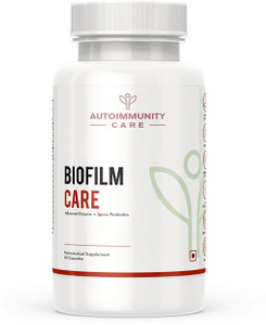 Autoimmunity Care Biofilm Care - Advanced Enzymes + Probiotics for ...