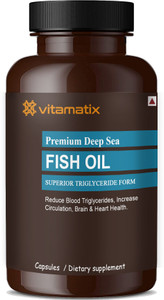 Vitamatix Deep Sea Fish Oil 2500mg (Omega 3 Fish Oil) (K99) Price in ...