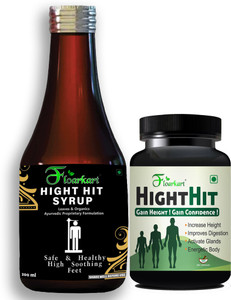 Floarkart Height Hit Syrup & Height Hit Capsule for Kids, Men & Women ...