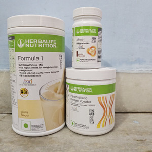 Herbalife Nutrition FORMULA-1 VANILLA SHAKE 500GM,PPP200GM& ENERGY ...
