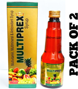 Multiprex New Multivitamin multimineral antioxidant syrup pack of 2 ...