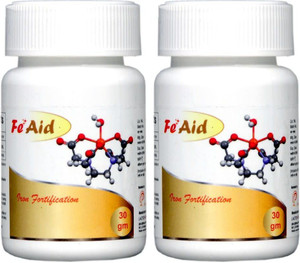 RichHealth Nutrifarm FeAid Iron Supplement Powder, Improves Hemoglobin ...