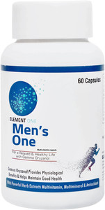 ELEMENT ONE Mens Multivitamin with Gamma Oryzonol with all Essential ...