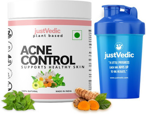 justvedic Acne Control Drink Mix - Helps with Pimples, Acne, Nodules ...