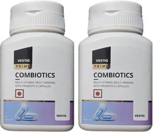 Vestig Prime Combiotics Multivitamin Multi Mineral with Probiotic ...
