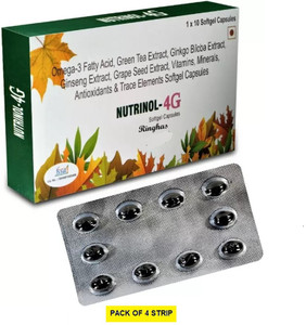 RINGHAS Nutrinol-4G For Healthy, Energy Booster & Brain Sharpner ...