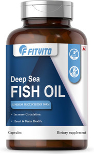 Fitvito Deep Sea Fish Oil 2500mg (Omega 3 Fish Oil) (K99) Price in ...