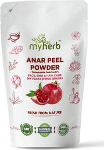 MYHERB 100% Organic Anar Peel Powder Price in India - Buy MYHERB 100% ...