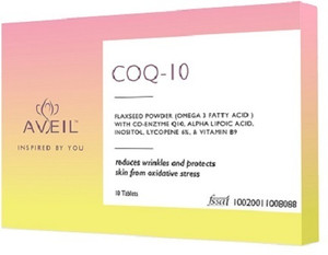 Aveil COQ-10 Plus 300 mg Tablets - 1X10 Tablets Price in India - Buy ...