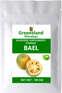 GREENELAND Natural BAEL POWDER 100 GM Price in India - Buy GREENELAND ...