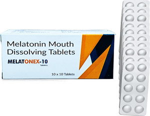 Tecnex Pharma Melatonex Melatonin 10MG Mouth Dissoving Veg-Tablets For ...
