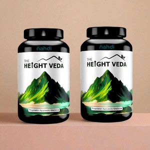 Nahdi Height Veda Protein Powder - Hight Growth Formula Plant-Based ...