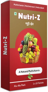 Nutri-Z Tablet with Multivitamins, Multimineral & Antioxidant for men ...