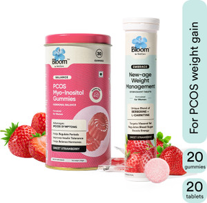 Bloom PCOS Gummies & Berberine + L-Carnitine Supplement Price in India ...