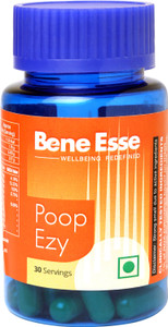 Bene Esse Poop Ezy Plant-Based Stool Softener Supplement, Gentle Colon ...