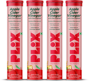 The Plant Fix Plix Apple Cider Vinegar Effervescent Tablet with mother ...