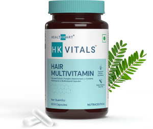 HEALTHKART HK Vitals Multivitamin with DHT Blockers & Biotin, Helps ...