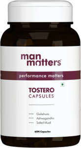 Man Matters Tostero Capsules For Men | For Strength, Stamina & Muscle ...