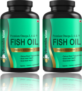 Vitaminvine Fish Oil Omega 3 (Triple Strength) With 1000Mg Omega 369 ...