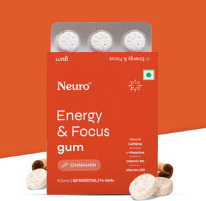 Neuro Gum (Cinnamon) Single Pack -9 Gums Blister (Pack of 5) Price in ...