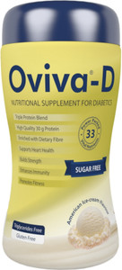 Oviva D Powder | Sugar Free | American Ice Cream Flavour | Jar Price in ...