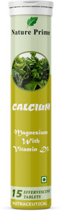 Nature Prime Calcium Magnesium with Vitamin D3 15 Effervescents Tablets ...