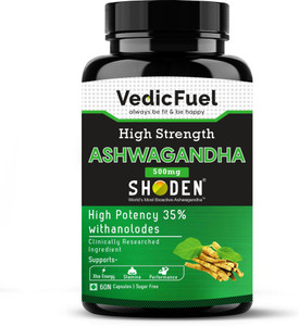 VedicFuel Ashwagandha Shoden |Support Strength & Energy| Stress Relief ...