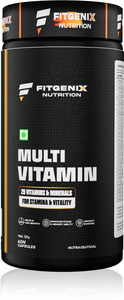 Fitgenix Nutrition Multivitamin with 25 Vitamins & Minerals | Vitamin C ...
