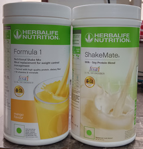 Herbalife Nutrition FORMULA 1 SHAKE MANGO FLAVOUR -500GM, SHAKE MATE ...