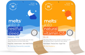Wellbeing Nutrition Melts Restful Sleep,Melatonin 5mg with Melts ...