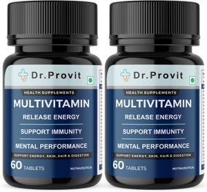 Dr.Provit Multivitamin Tablets for Men & Women | For Immunity, Energy ...