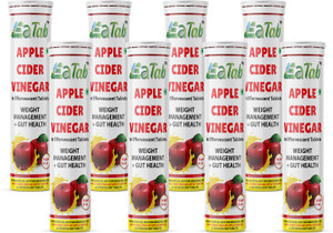Ea Tab Apple Cider Vinegar Tablets vitamin B12 No added Sugar 100% ...